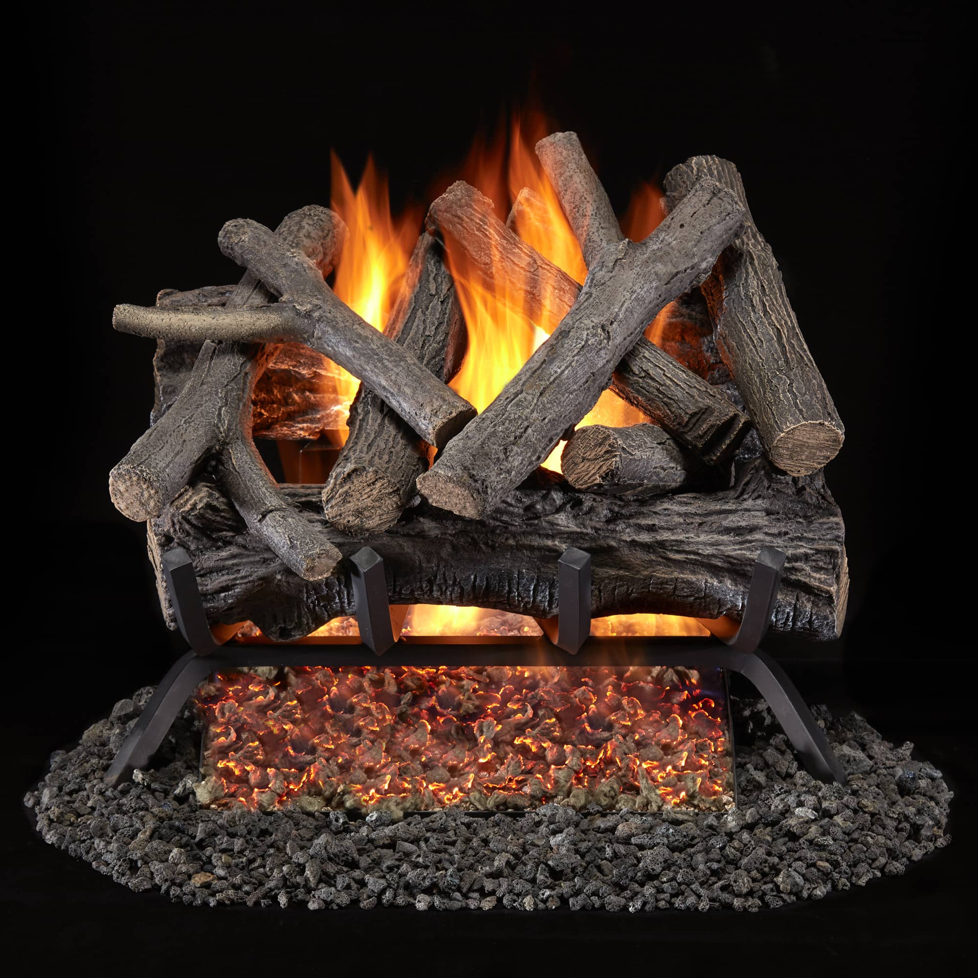 Vented Gas Logs – Bluegrass Living